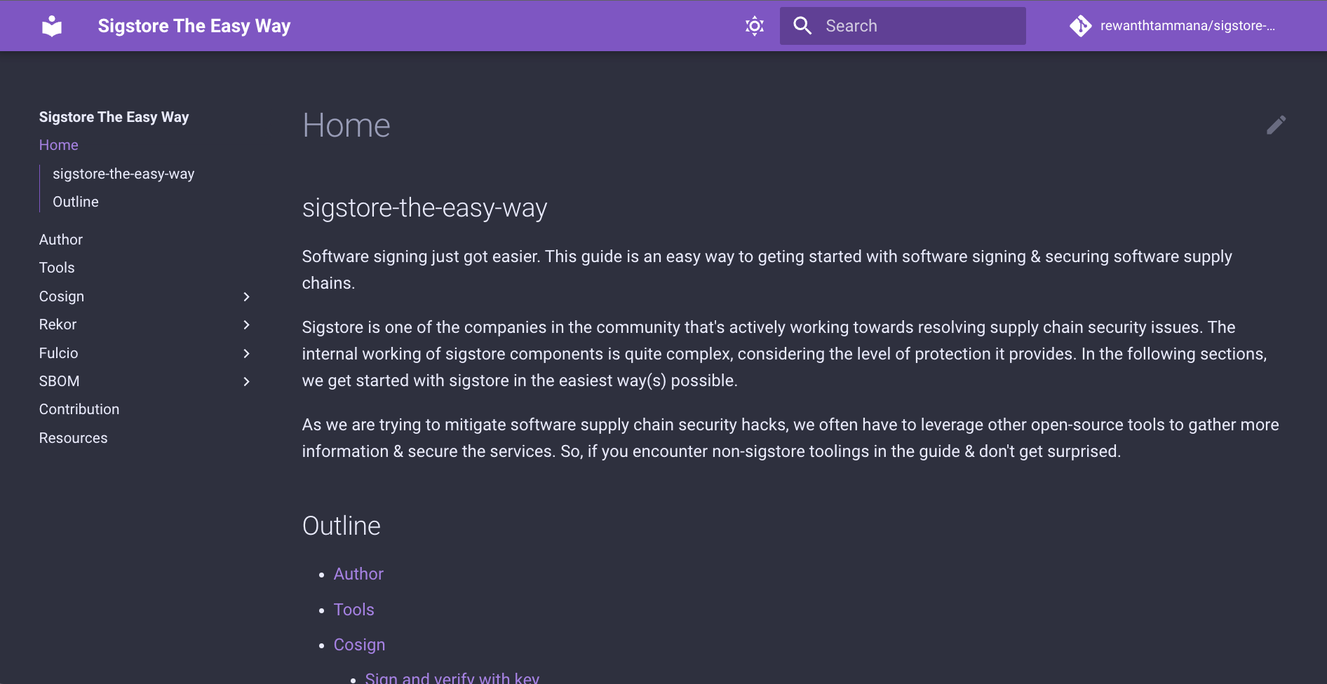 Sigstore The Easy Way